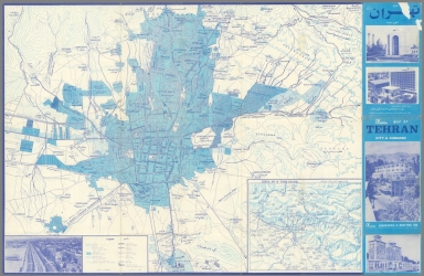 Tehran Map Wwii